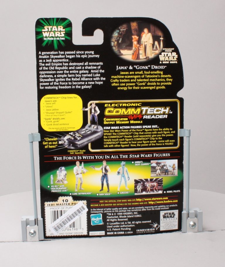 Jawa “Comm-Tech Chip” (Star Wars POTF II “CommTech Chip” Hasbro Vintage ...