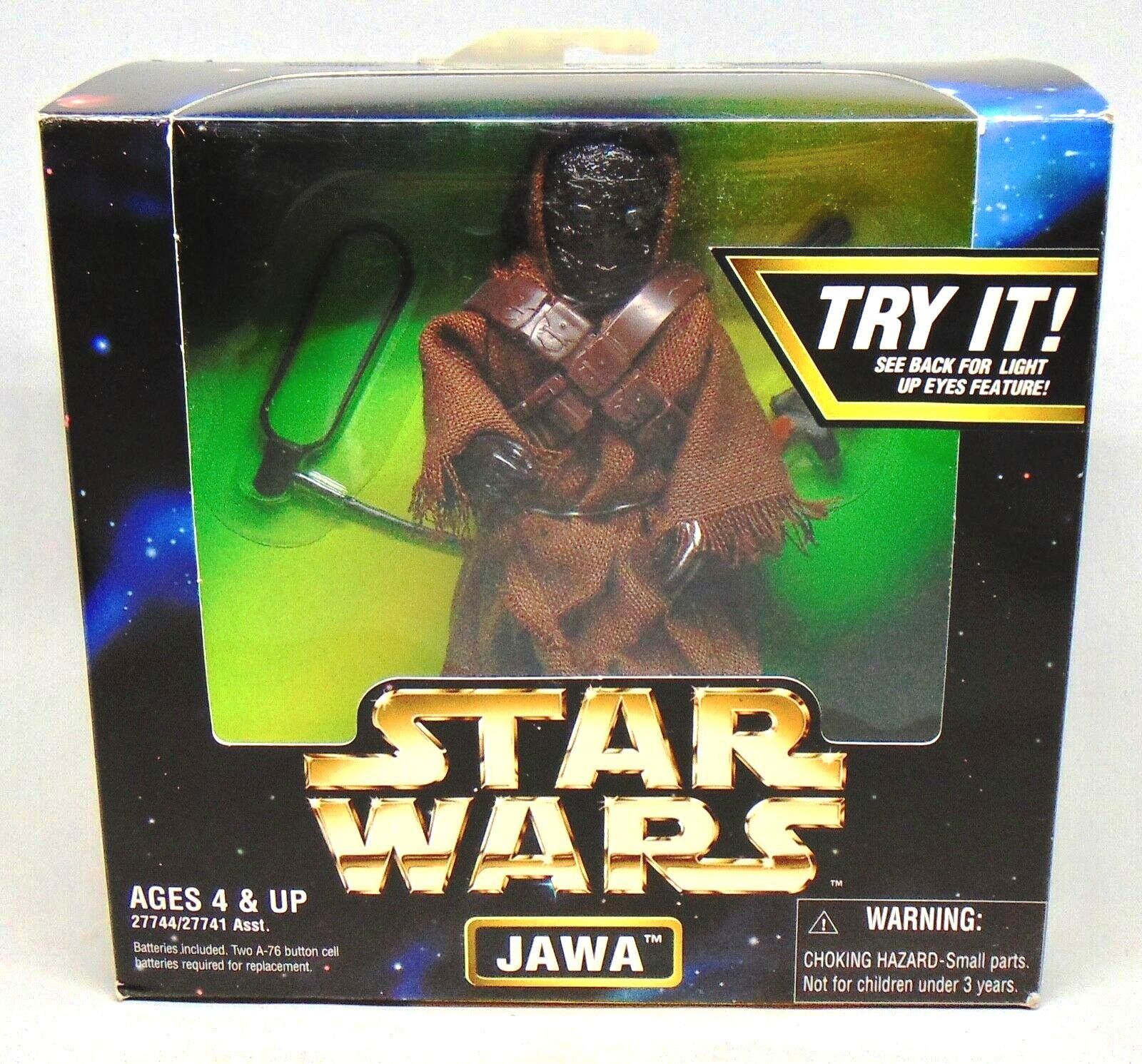 Jawa “Trilogy Assortment w/Eyes Light-Up!” (Star Wars “The POTF” Kenner ...