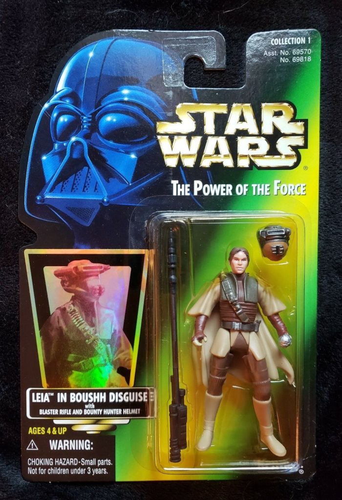 Leia in Boush Disguise “Dark-Hologram Sticker!” #.02 (Star Wars “The ...