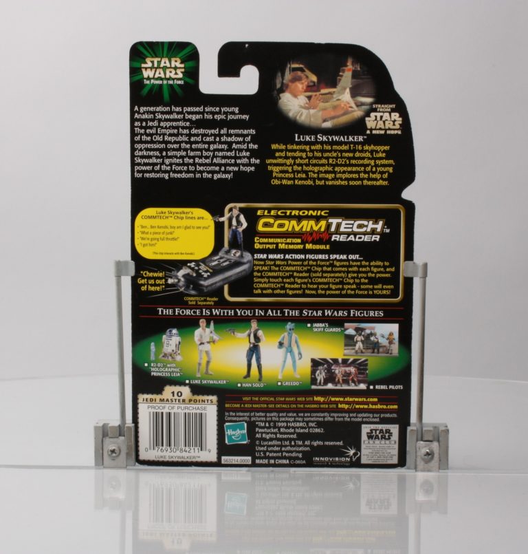 Luke Skywalker “Comm-Tech Chip” (Star Wars POTF II “CommTech Chip ...