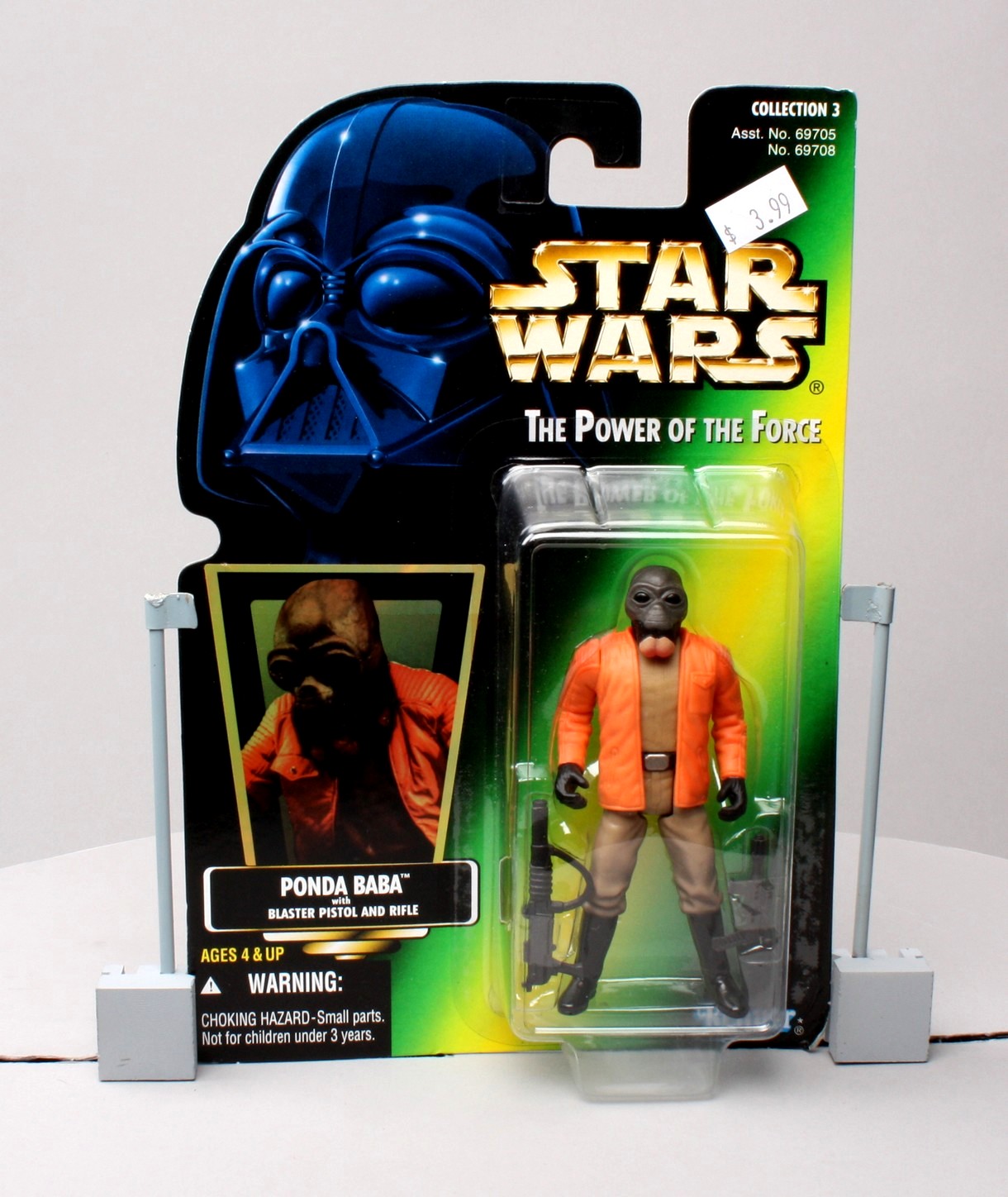 Ponda BaBa “ w/Blaster Pistol and Rifle & Hologram!” #.01 (Star Wars ...
