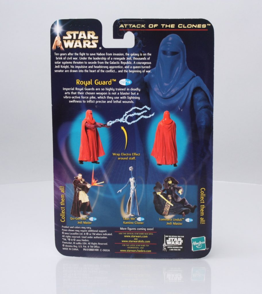 Royal Guard “Coruscant Security -'02-#19)” (Star Wars “Attack of the ...