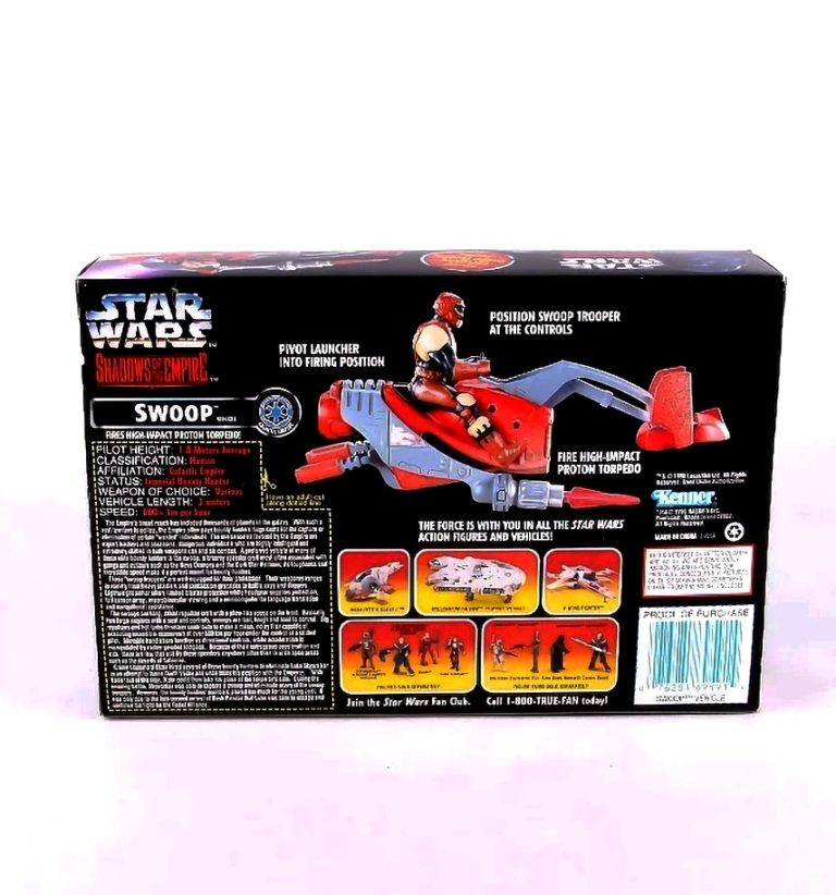 Swoop Vehicle (“2-Pack w/Exclusive Swoop Trooper Figure”) Original ...