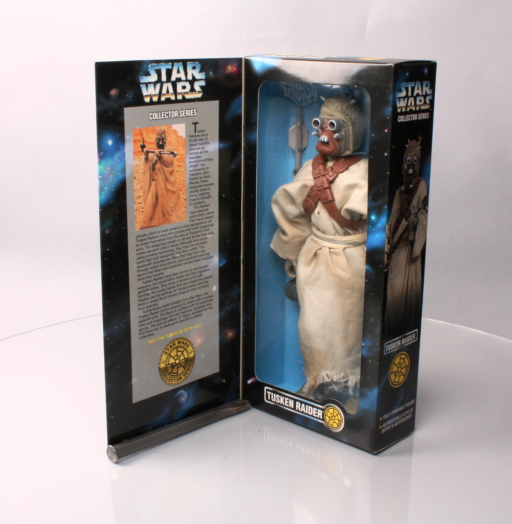 Tusken Raider 12 inch “Regular Release w/Blaster & Gaderffi Stick ...