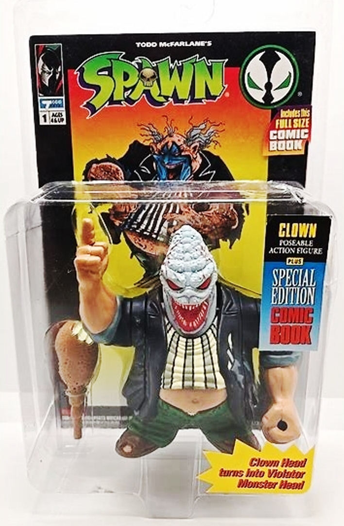 1994 Spawn Clown (Violator Monster Head) Ultra Deluxe Edition