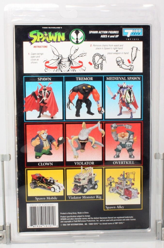 1994 Spawn Masked (Swing-Open-Action Flying Cape) Ultra Deluxe Ed