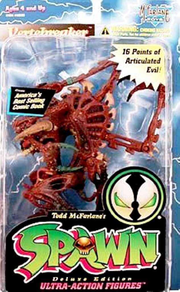 1995 Spawn Vertebreaker "Red" (16 Points of Articulated Evil) S-3