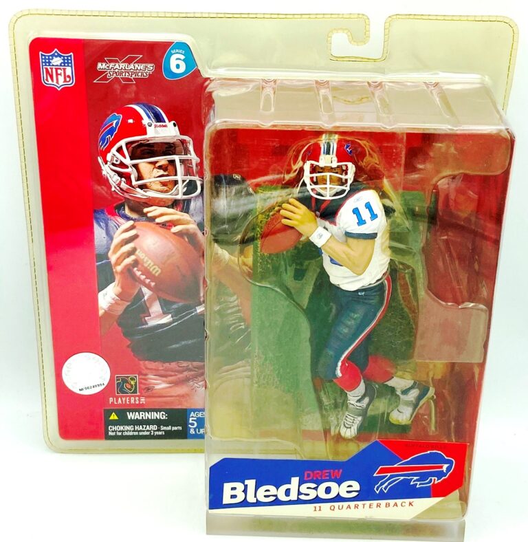 2003 McFarlane NFL Drew Bledsoe ("Chase-White Jersey") Series-6