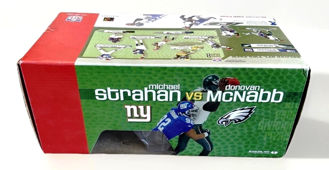 2004 McFarlane - Strahan vs McNabb (Limited Edition) 2-Pack