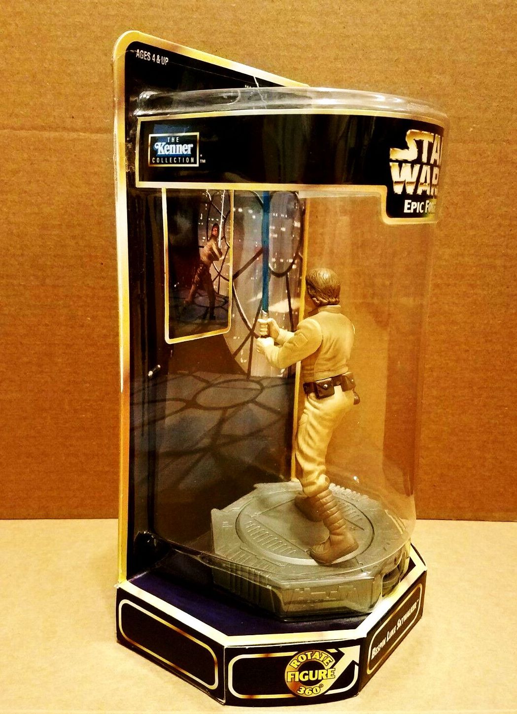 Bespin Luke Skywalker ("Epic Force-360° Rotation") Star Wars POTF The Empire Strikes Back ...