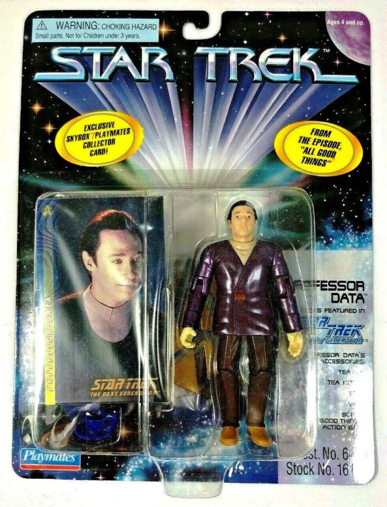 1997 Star Trek Professor Data "All Good Things" TV-Show Series 5