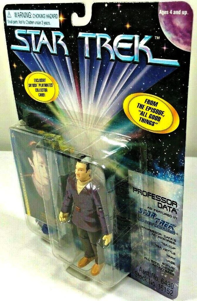 1997 Star Trek Professor Data "All Good Things" TV-Show Series 5