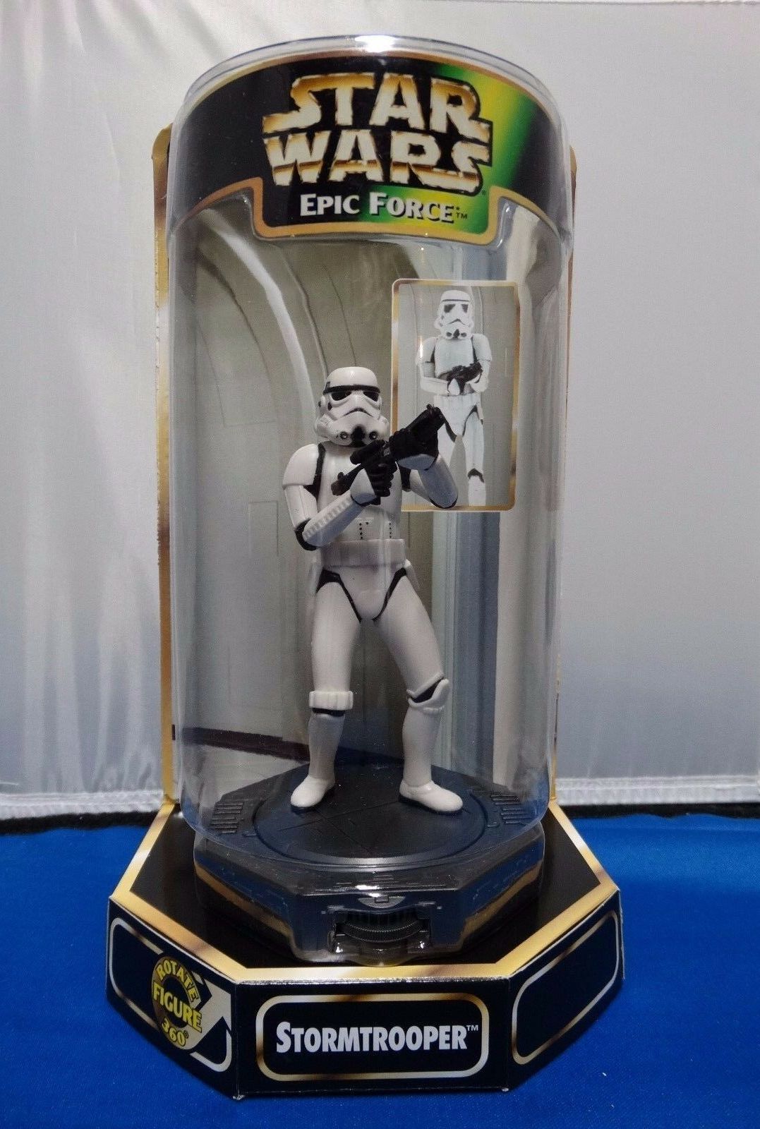 Stormtrooper ("Epic Force-360° Rotation") Star Wars POTF The Empire ...