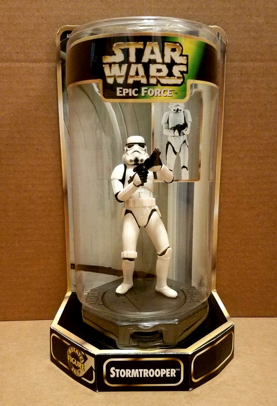 Stormtrooper ("Epic Force-360° Rotation") Star Wars POTF The Empire ...