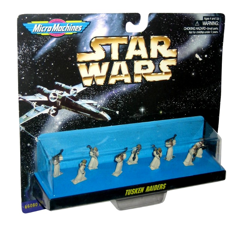 Star Wars Tusken Raiders Micro-Machines Series “w/9-Pc Miniature Action ...