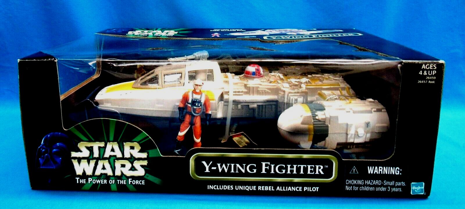 Y-Wing Fighter “w/Unique Rebel Alliance Pilot!” (Star Wars “The POTF ...