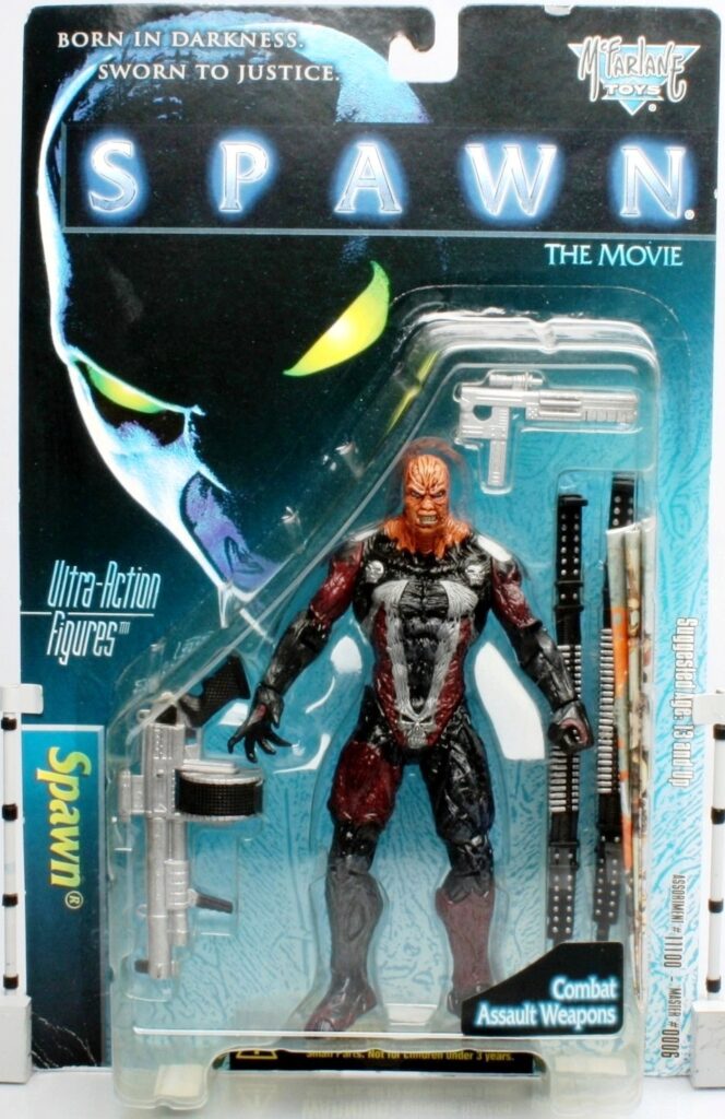 1997 Spawn The Movie "Spawn UnMasked" Ultra Action Figure S-1