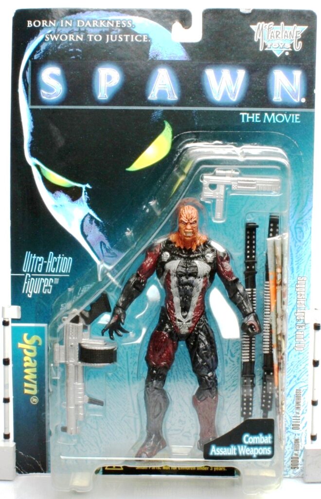 1997 Spawn The Movie "Spawn UnMasked" Ultra Action Figure S-1
