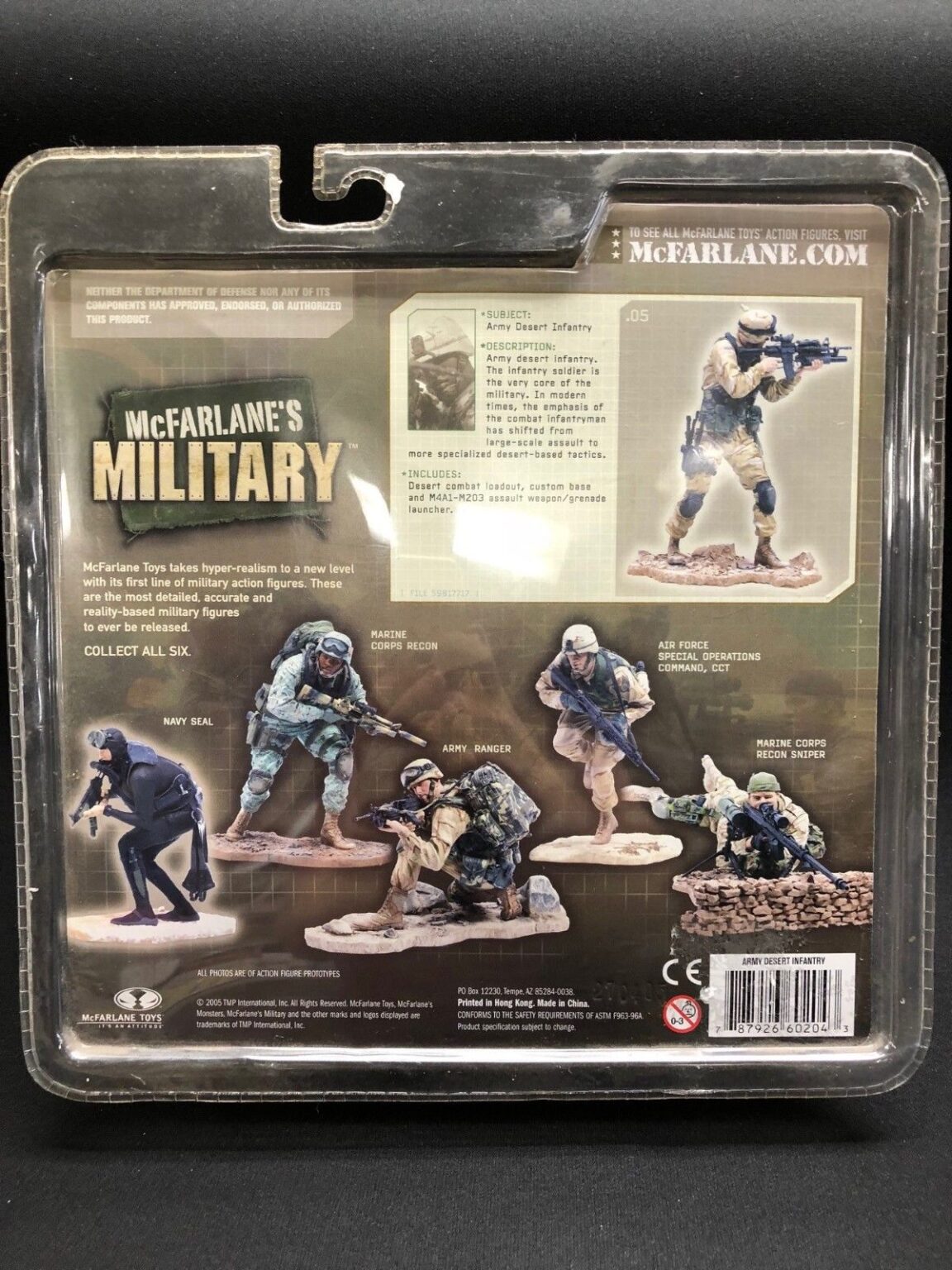 2005 Military-Army Desert (3rd Infantry Division) Caucasian S-1