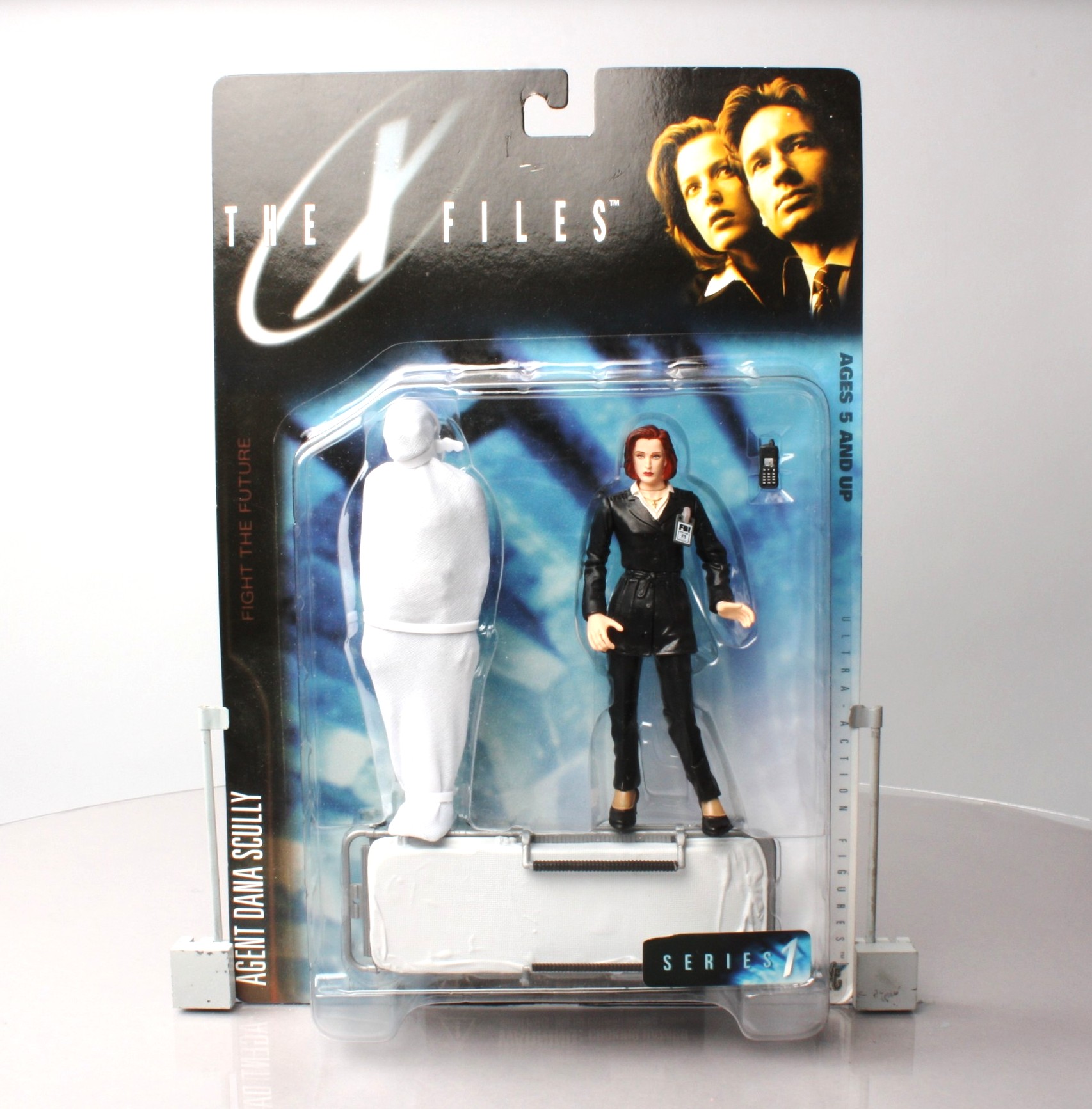 Agent Dana Scully “Variant Black Suit w/Corpse wrapped in gurney!” (The ...