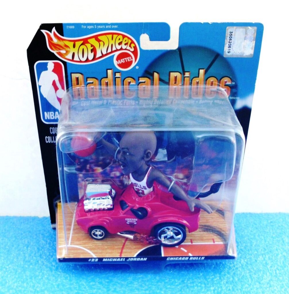 1998 Hot Wheels Michael Jordan Radical Rides #23 Chicago Bulls