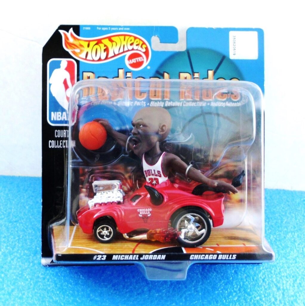 1998 Hot Wheels Michael Jordan Radical Rides #23 Chicago Bulls