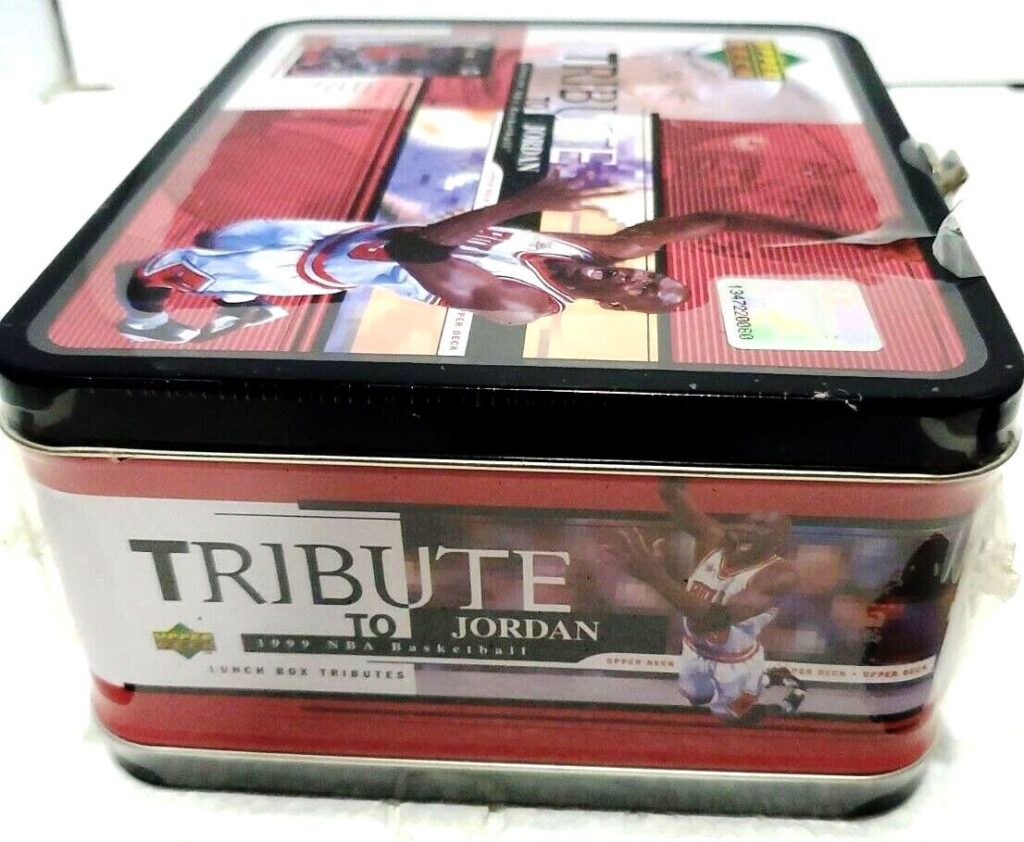 1998 Upper Deck Tribute to Jordan Lunch Box Limited Edition Set