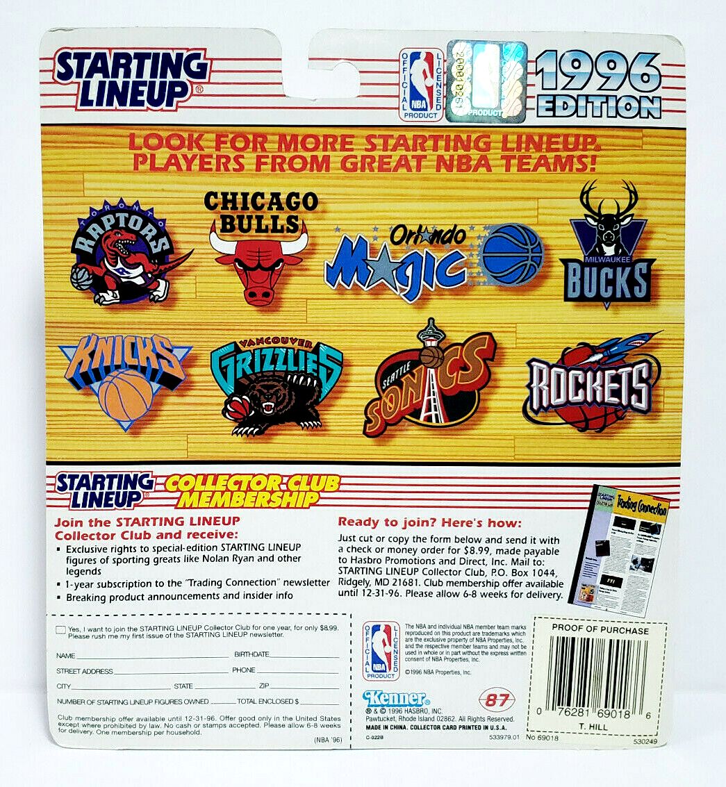 Tyrone Hill “Rookie 1st Piece w/Player Trading Card” (Sports Superstar ...