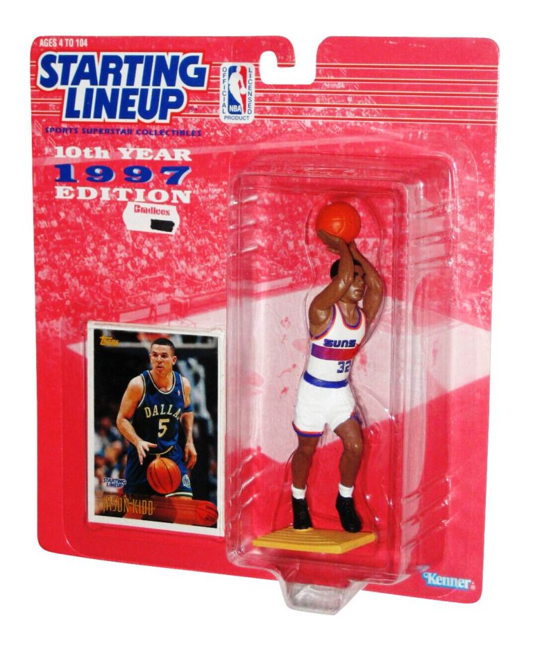 Jason Kidd “#32 Suns White Uniform w/Player Trading Card” (Sports ...