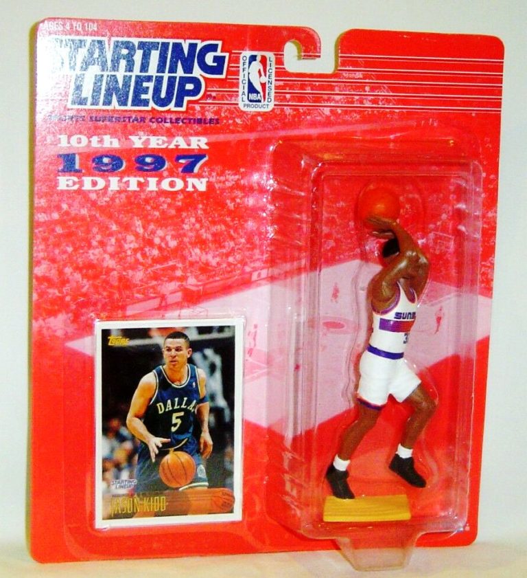 Jason Kidd “#32 Suns White Uniform w/Player Trading Card” (Sports ...