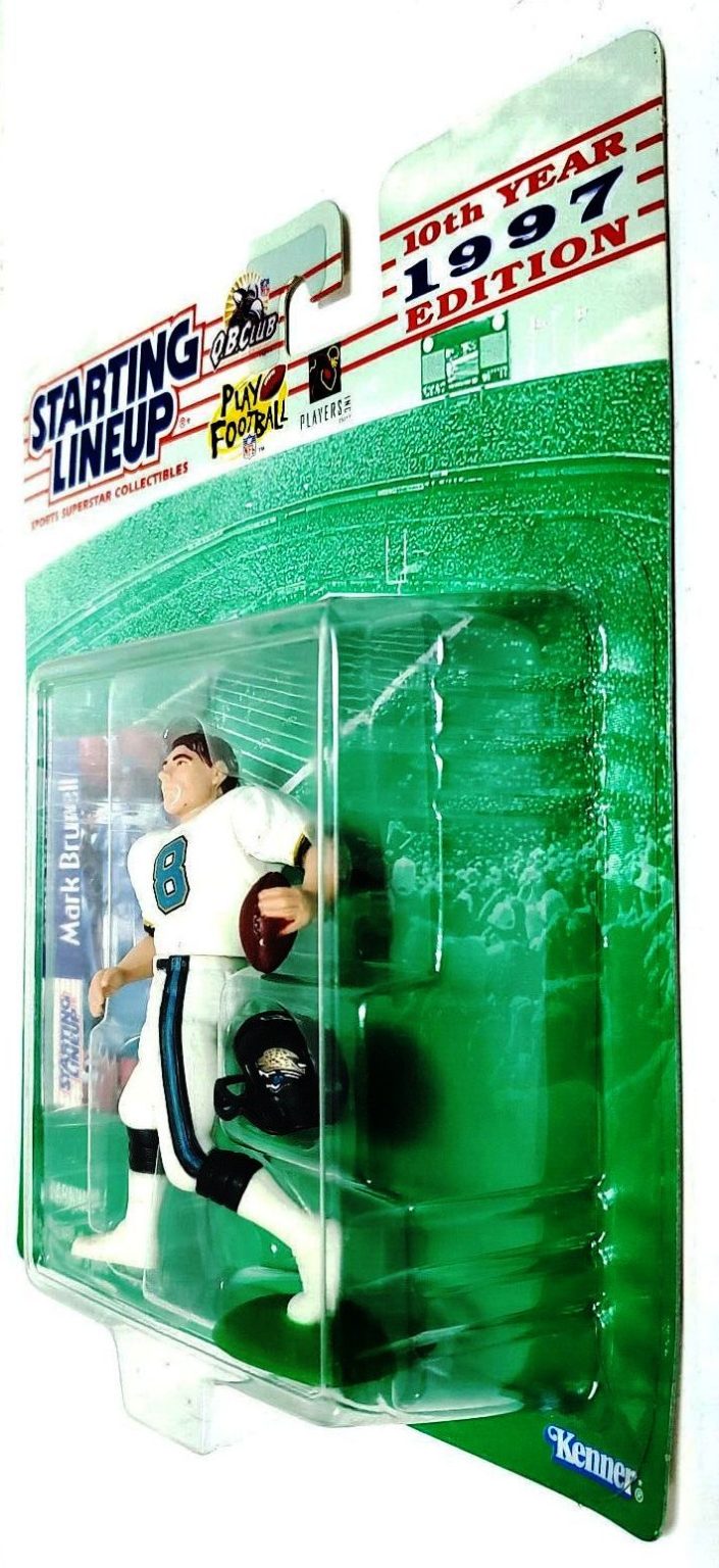 Mark Brunell “White Uniform w/NFL Trading Card” (Greatest Sports Heroes ...
