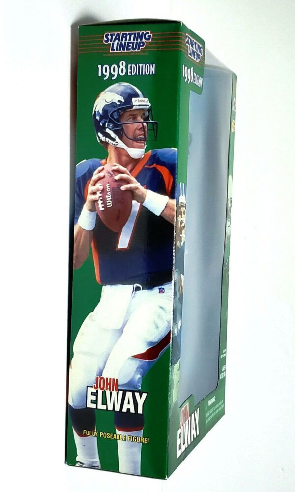 John Elway “12 Inch 1998 Edition (Fully Poseable) w/Real Cloth Uniform ...