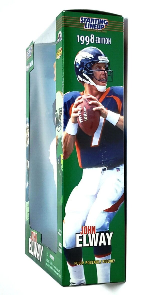 John Elway “12 Inch 1998 Edition (Fully Poseable) w/Real Cloth Uniform ...