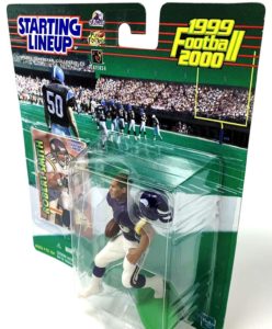 Robert Smith “Rookie 1st Piece Purple & White Uniform w/NFL Trading ...