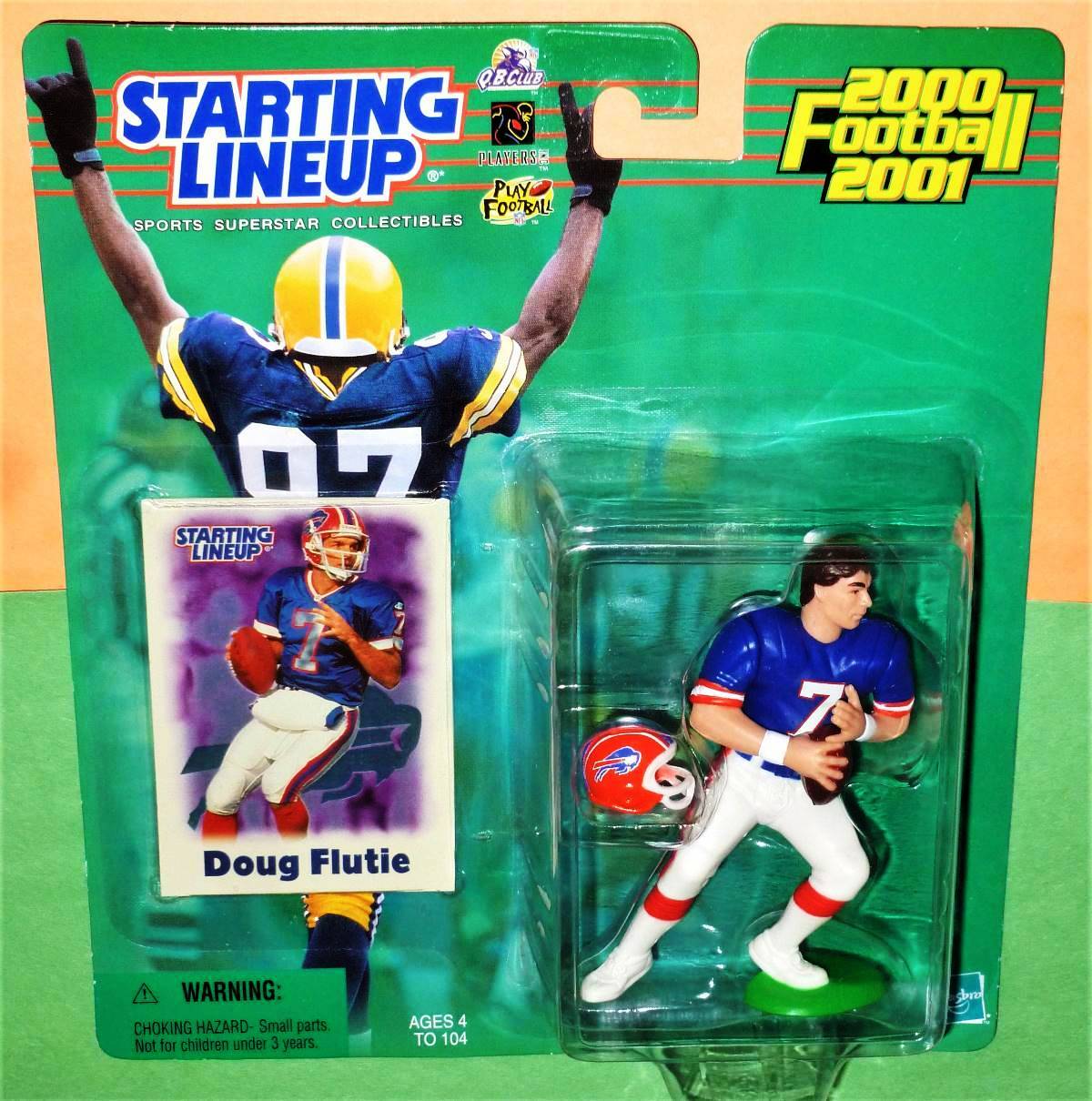 Doug Flutie “Blue & White Uniform w/NFL Trading Card” (Greatest Sports ...