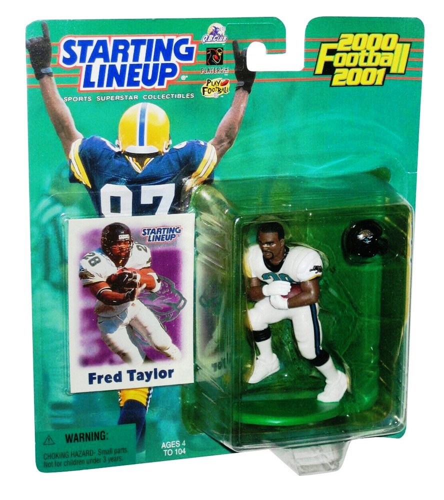 Fred Taylor “White Uniform w/NFL Trading Card” (Greatest Sports Heroes ...
