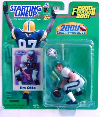 Jim Otto “Rookie 1st Piece-2000 Commemorative Series w/NFL Trading Card ...