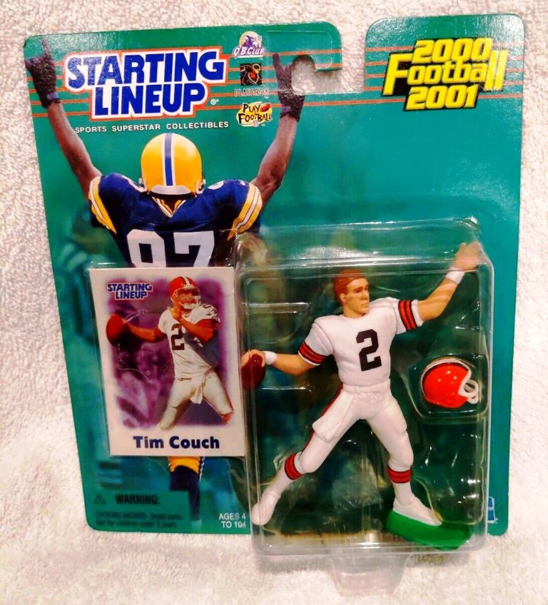 Tim Couch “White Uniform w/NFL Trading Card” (Greatest Sports Heroes ...