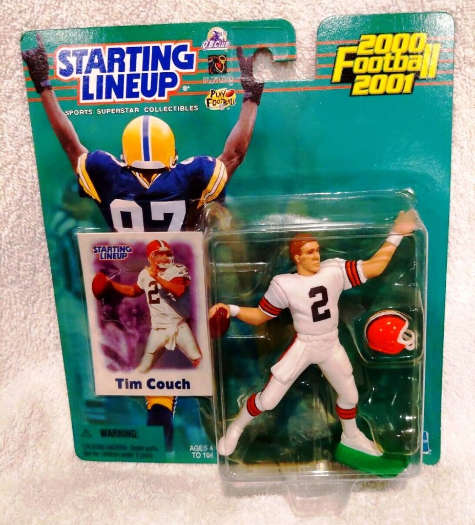 Tim Couch “White Uniform w/NFL Trading Card” (Greatest Sports Heroes ...