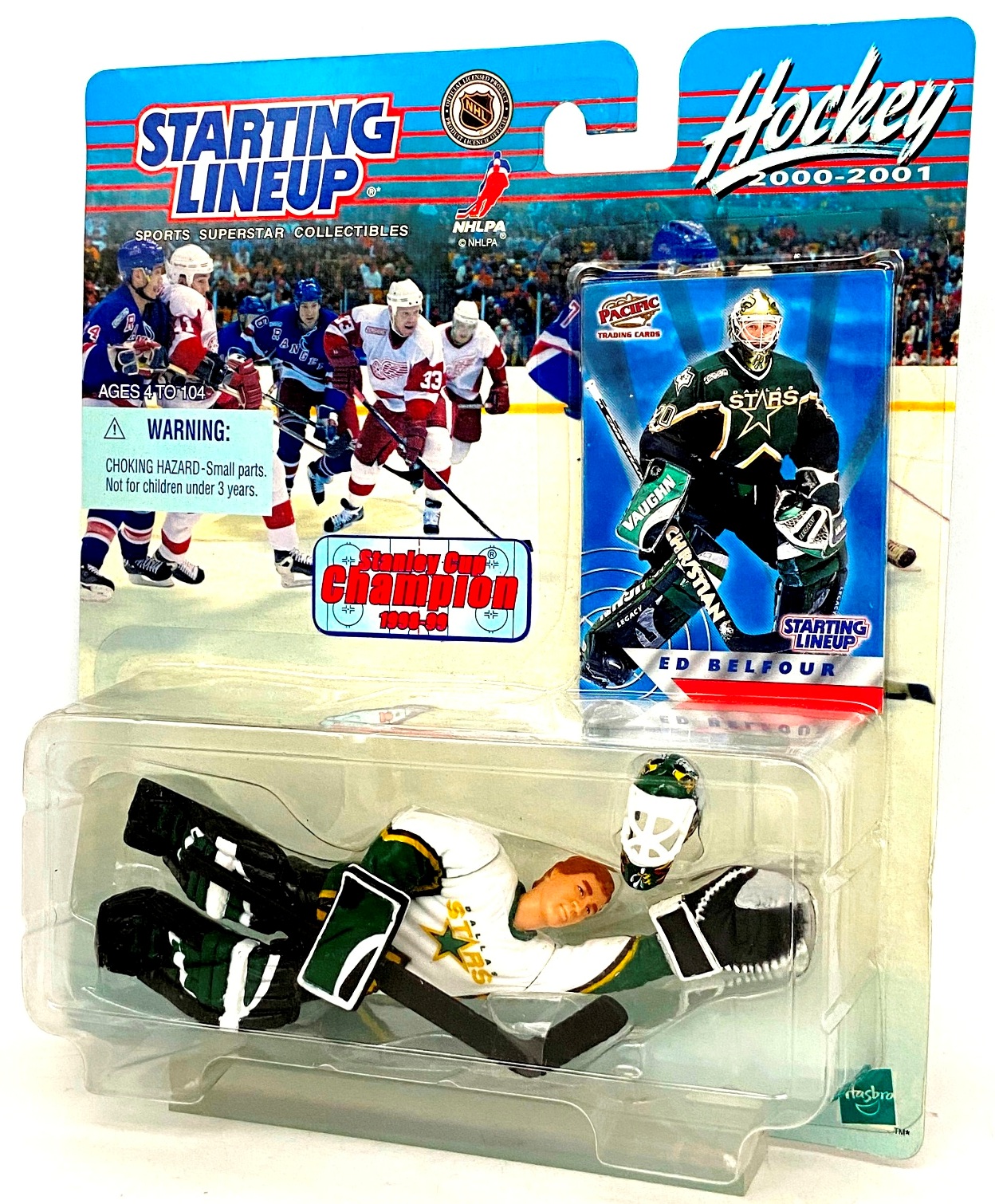 Vintage 2000-2001 Hockey Starting Lineup Ed Belfour "Dallas Stars ...
