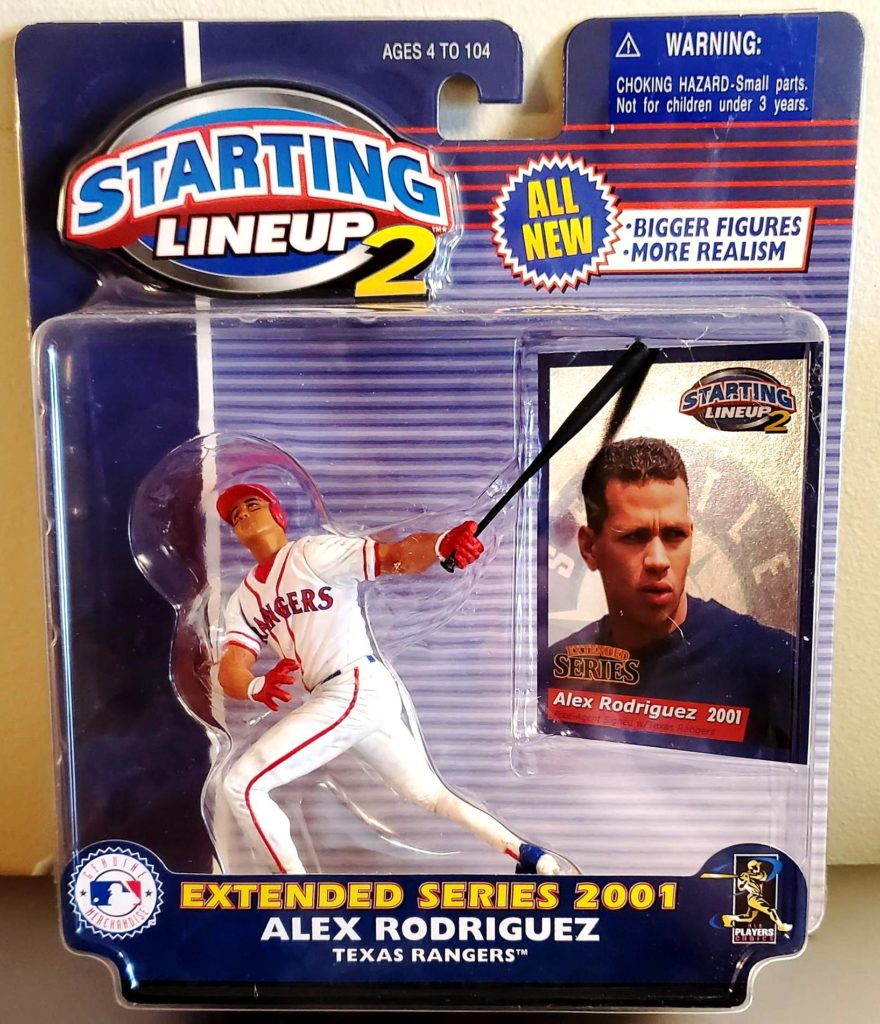 Alex Rodriguez “w/Collector Card and Player's Stats” (Texas Rangers ...