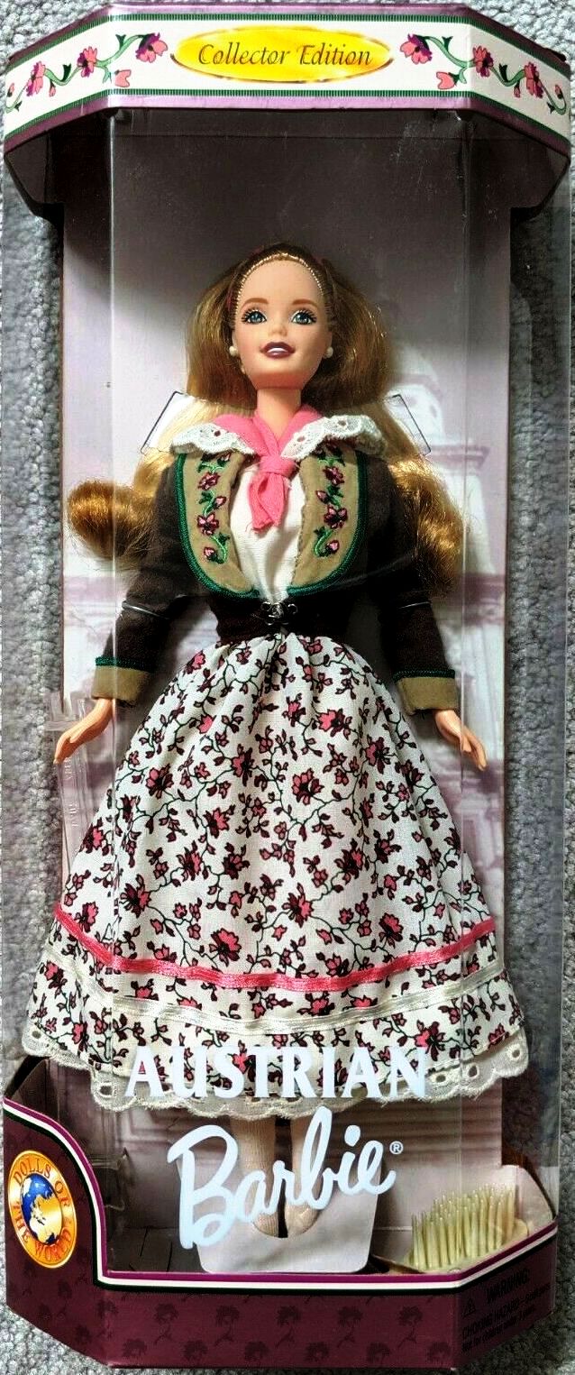 Austrian Barbie Doll (Collector Edition-Europe) Collection Series "Rare ...
