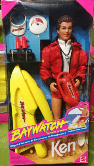 Baywatch Ken “Lifeguard-Caucasian” (Mattel “Baywatch Favorite TV Show ...