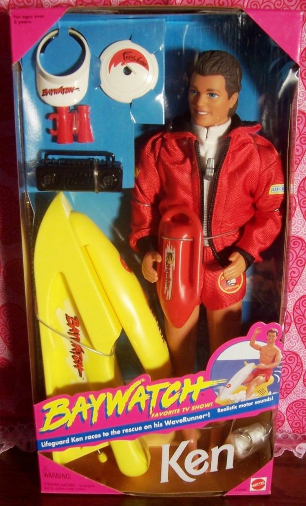 Baywatch Ken “Lifeguard-Caucasian” (Mattel “Baywatch Favorite TV Show ...