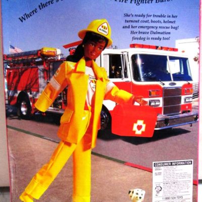 Firefighter Barbie “African American” (The Career Collection “Exclusive ...