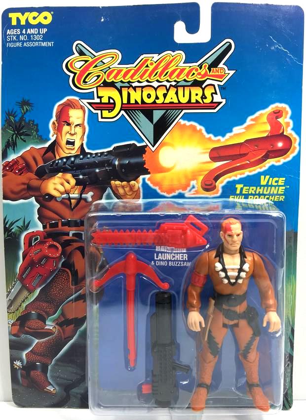 Vice Terhune “Evil Poacher”! (Tyco's Cadillac & Dinosaurs Animated ...