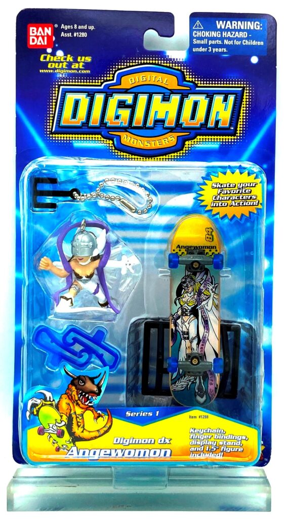 Vintage 1999 Digimon DX Original Series-1 DM Angewomon #84 ("Keychain ...