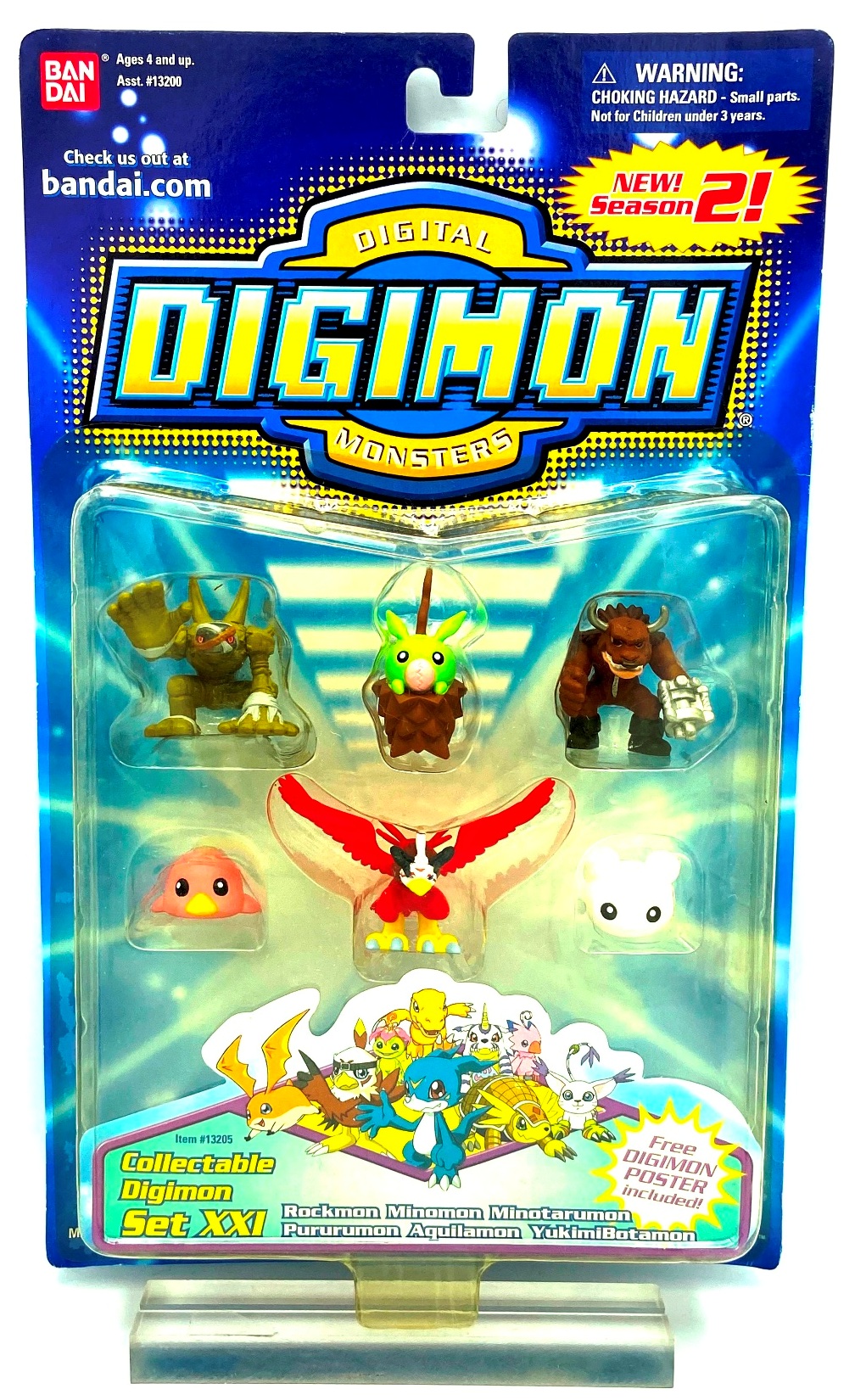 Vintage 1999 Digimon DM Collectable Digimon Set XX1 Season 2 (Action ...