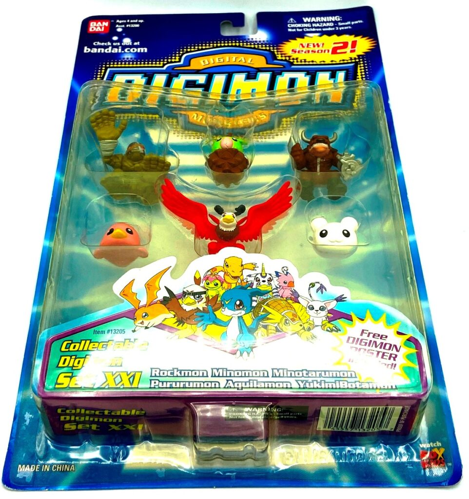 Vintage 1999 Digimon DM Collectable Digimon Set XX1 Season 2 (Action ...