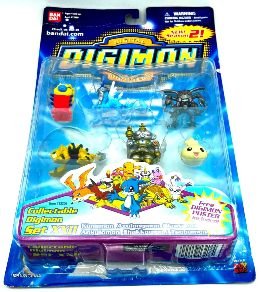 Vintage 1999 Digimon DM Collectable Digimon Set XXII Season 2 (Action ...